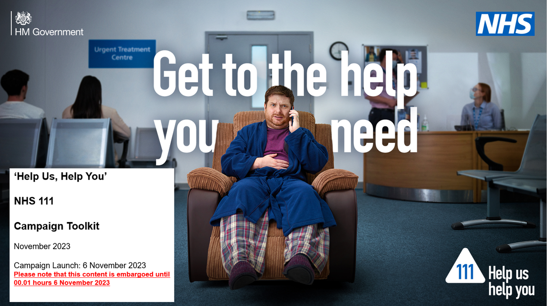 Campaign toolkit | NHS 111 2023/24 | Campaign Resource Centre