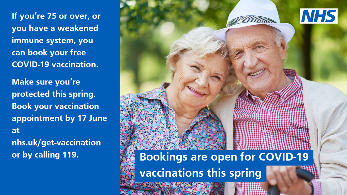 Display screen assets | Spring Vaccinations | Campaign Resource Centre
