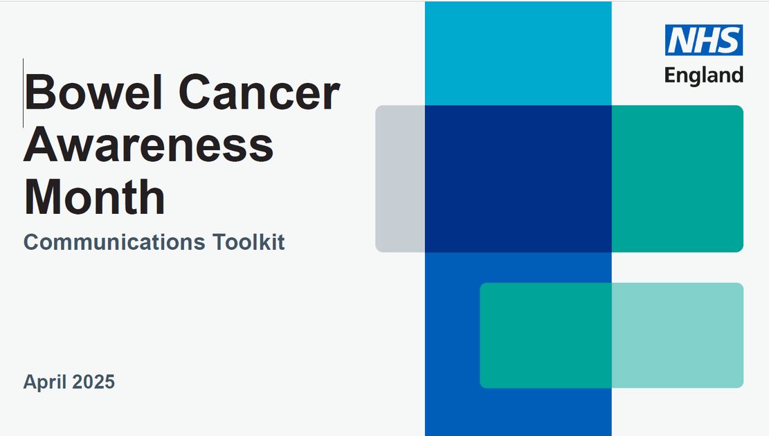 Bowel cancer awareness month toolkit and assets | Bowel Cancer ...