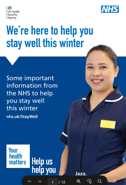 Stay well this winter leaflet 2025 | Stay Well This Winter | Campaign ...