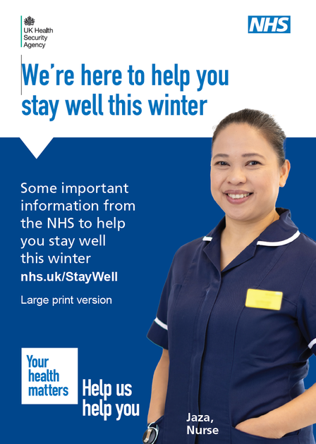 Alternative formats including audio and BSL video | Stay Well This Winter | Campaign Resource Centre