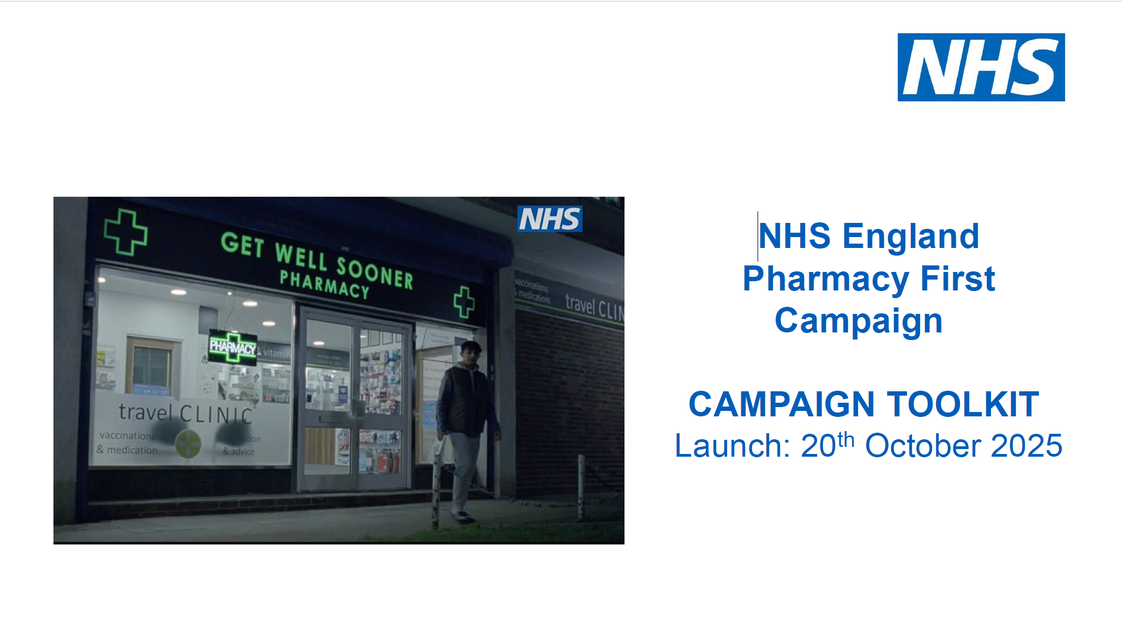 Campaign toolkit | Think Pharmacy First | Campaign Resource Centre