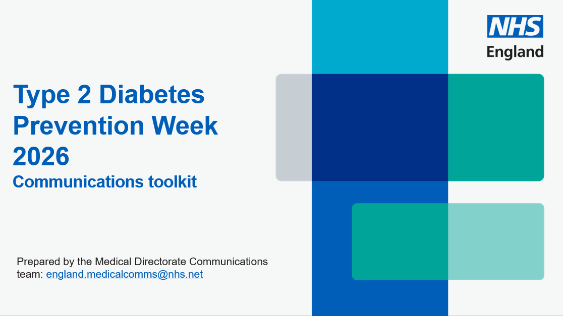 Type 2 Diabetes Prevention Week 2026 | Healthier You NHS Diabetes ...
