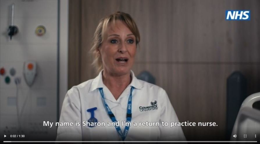 Return to practice CRM films | We are the NHS – Recruitment | Campaign ...