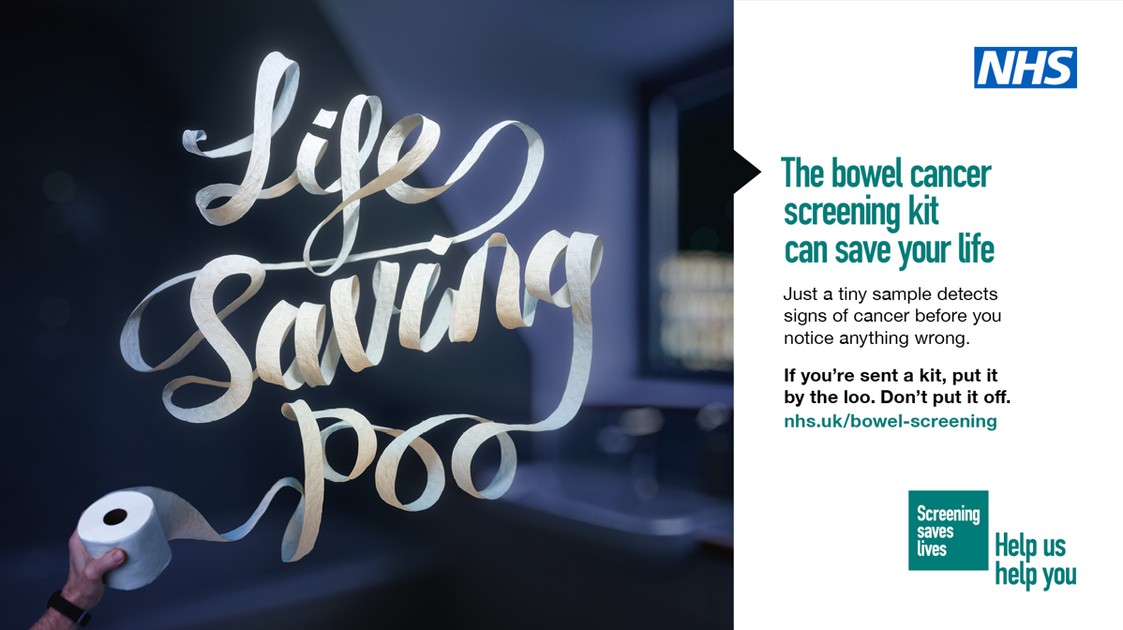 Digital Screens Help Us Help You Bowel Cancer Screening | Bowel Cancer ...