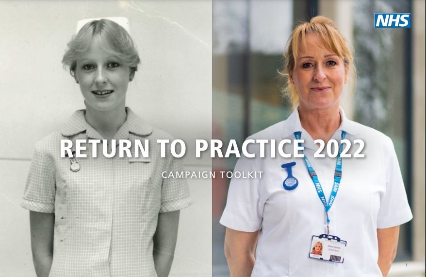 Campaign toolkit - return to practice | We are the NHS – Recruitment ...