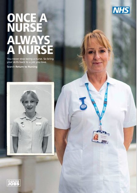 Return to practice posters and leaflets | We are the NHS – Recruitment | Campaign Resource Centre