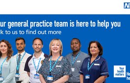 NHS General Practice Team | Help Us Help You - Primary Care Services | Campaign Resource Centre