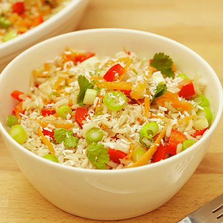 Coconut rice salad - Recipes - Healthier Families - NHS
