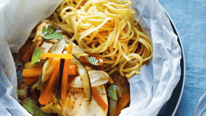 Chicken and vegetable parcels - Recipes - Healthier Families - NHS