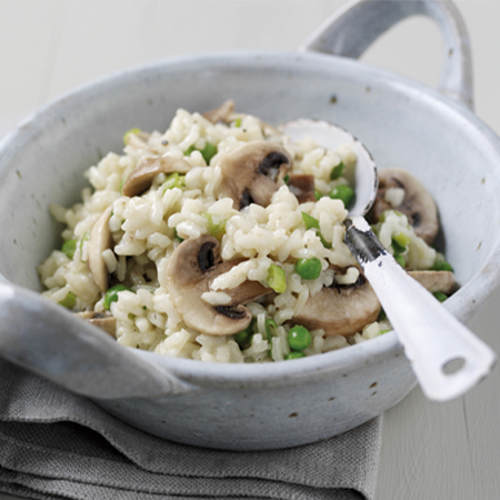 Mushroom risotto - Recipes - Healthier Families - NHS