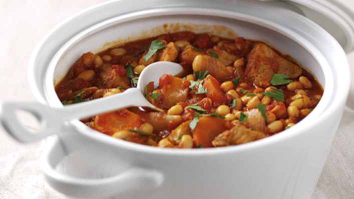 Pork and bean casserole - Recipes - Healthier Families - NHS
