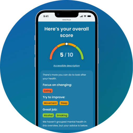 Healthy Choices Quiz score explained - NHS
